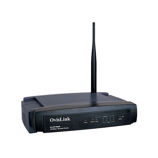 Ovislink Routeur WiFi 802.11g 108 Mbps EVO-W108AR - Cdiscount Informatique
