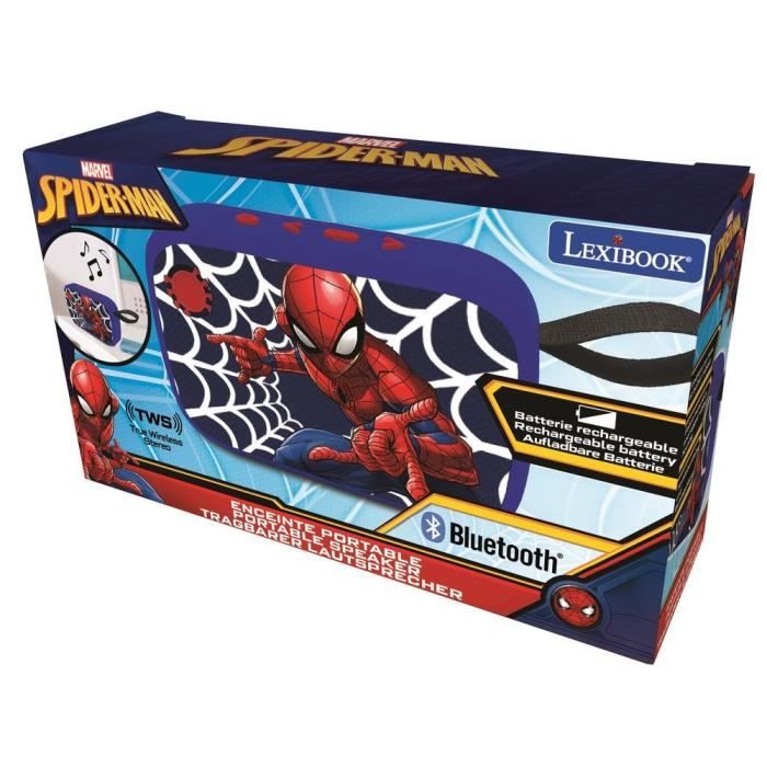 Enceinte Bluetooth portable Spider-Man avec finition tissu - Cdiscount ...