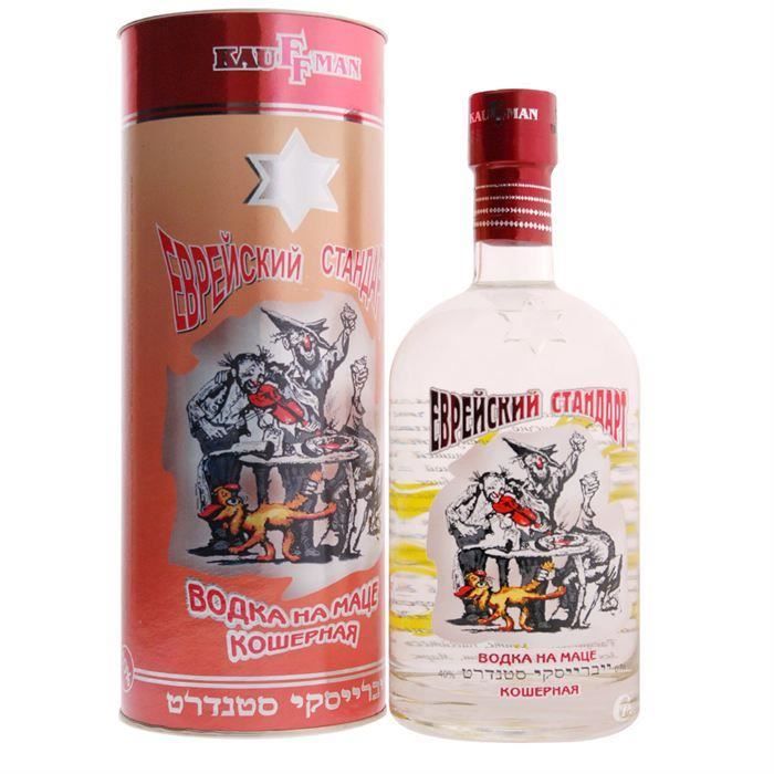 Vodka Kauffman standard Jewish cachère - La cave Cdiscount
