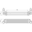 Intercooler, échangeur Opel astra k - VALEO - 818690 - Cdiscount Auto
