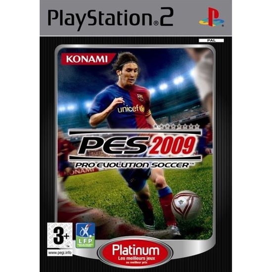 PRO EVOLUTION SOCCER 2009 PLATINUM / Jeu PS2 - - Cdiscount Jeux vidéo