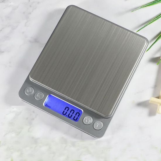 1Kg - La batterie - Balances de cuisine électroniques jusqu'à 2 KG ...