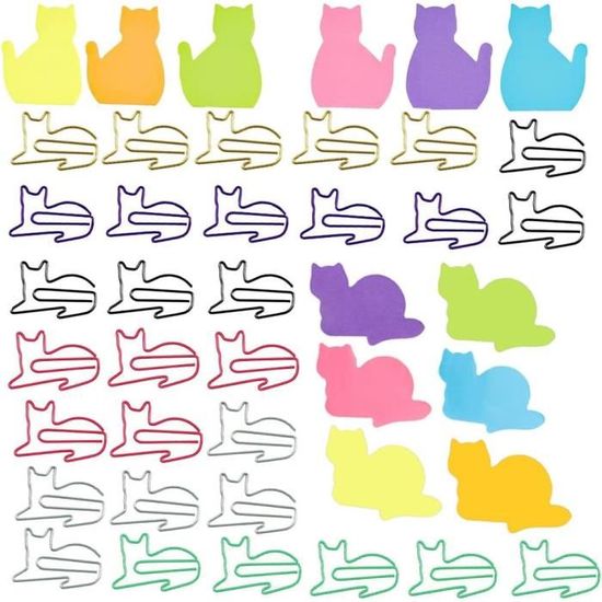 42 Pièces Notes Autocollantes Amusantes, Notes Autocollantes Mignonnes ...