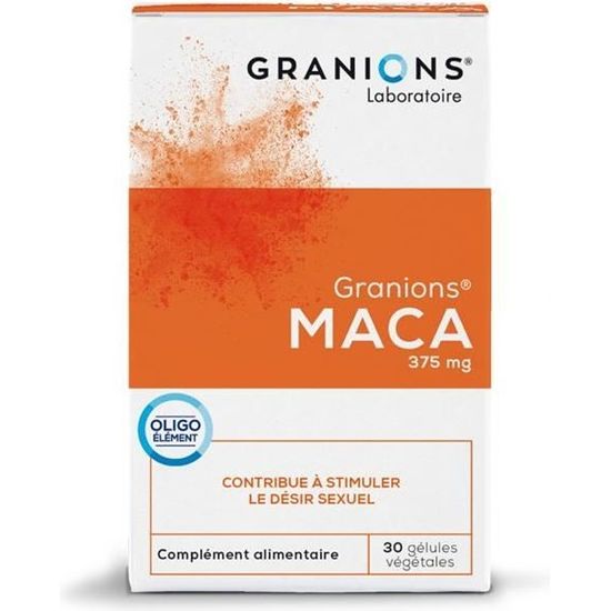 Super aliment Laboratoire des Granions - Maca - 30 Gélules - Cdiscount ...