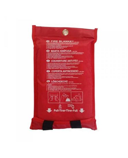 Couverture anti-feu - NAVEO - 1.20 x 1.20 m - Incombustible ...