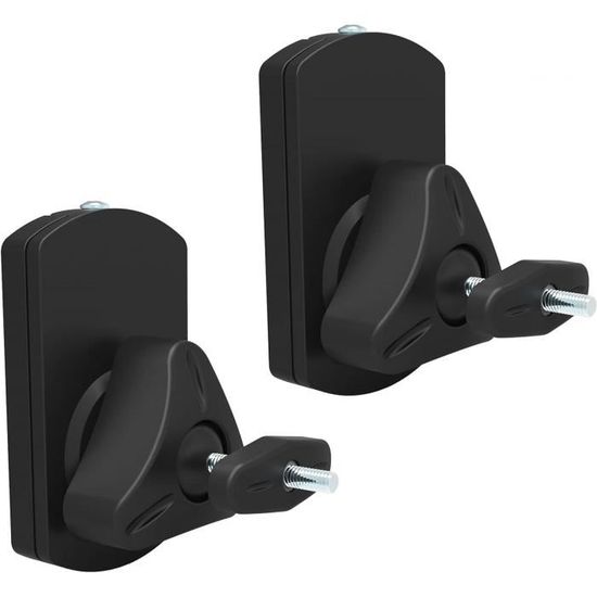 Support Haut-Parleur Mural Universel 110X65X91Mm, Inclinable Et Orientable, Lh038-B Support ...