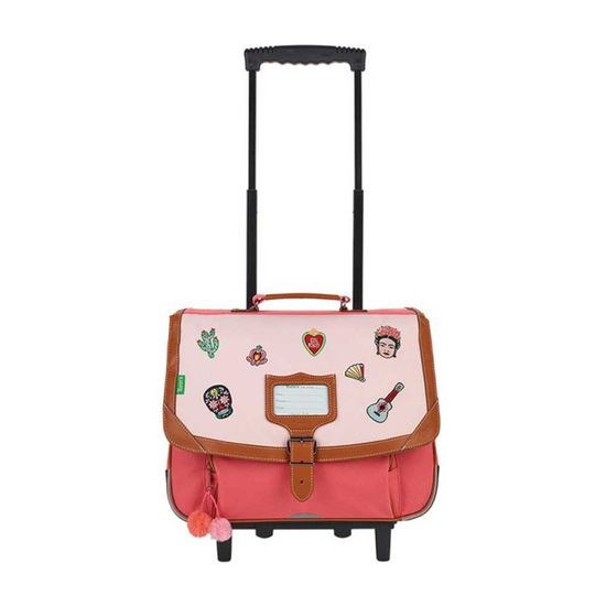 Cartable scolaire - Tann's - Cartable à roulettes 38cm "Adriana" - CP ...