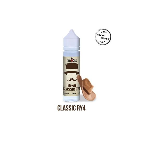 Liquide pour Cigarette électronique - Classic RY4 50ml Cirkus - VDLV ...