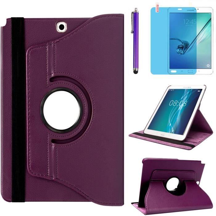 Coque pour Samsung Galaxy Tab A8 10.5 2022-2021 SM-X200-X205-X207 PU ...