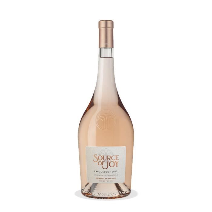 Magnum Source of Joy - AOP Languedoc - Vin rosé bio - La cave Cdiscount