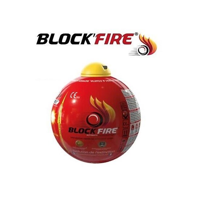 Extincteur Boule extinctrice automatique BLOCKFIRE avec déclenchement à ...