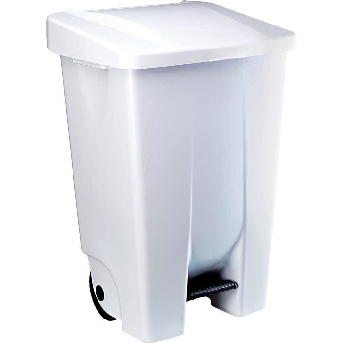 Systèmes De Tri Des Déchets - Denox Conteneur Sélectif 80 L Blanc ...