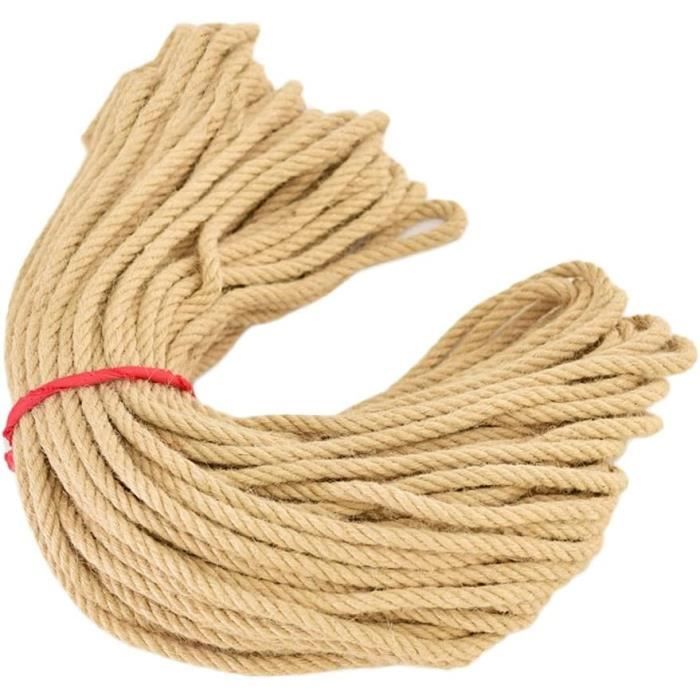 Corde De Jute Naturelle Sisal Corde Ficelle En Jute À 4 Couches ...