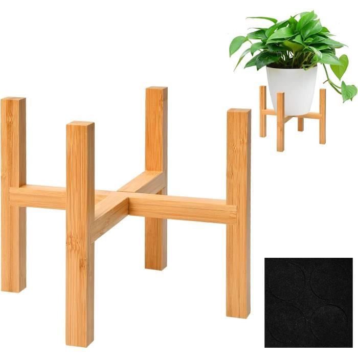 Support De Pot De Fleur, Support De Plante En Bois, Présentoir De Pot ...