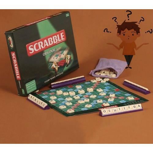 Mégableu Scrabble original -Version française - Cdiscount Jeux - Jouets