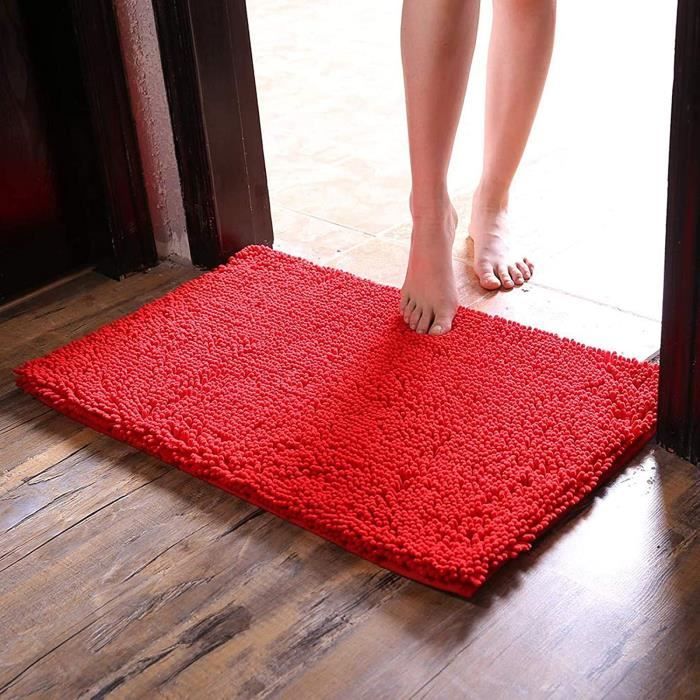 Tapis De Bain Original En Chenille 80 X 50 Cm Tapis De Salle De Bain ...