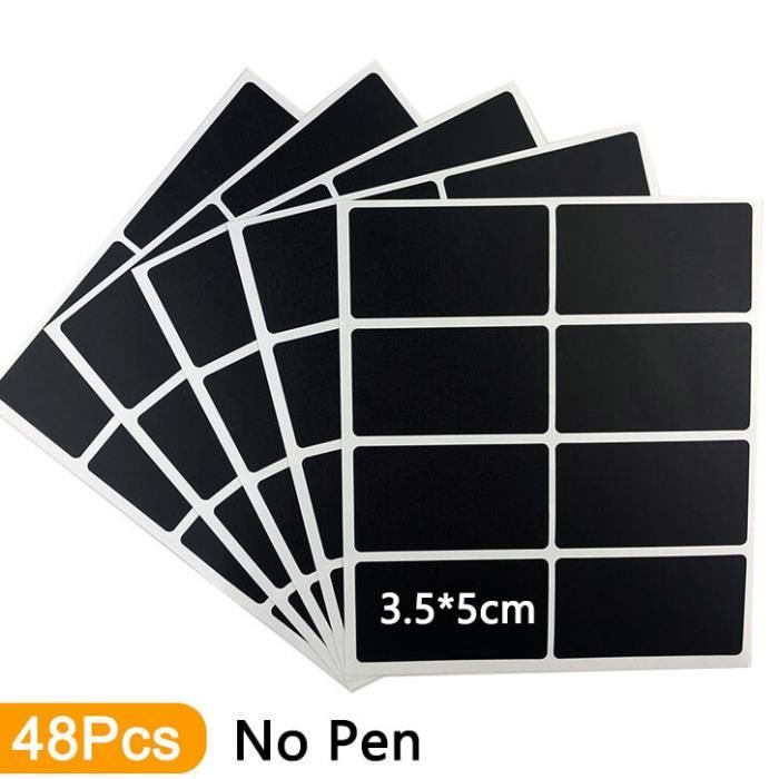 Gommettes - Non spécifié - 48pcs - Autocollants effaçables - Étiquettes ...