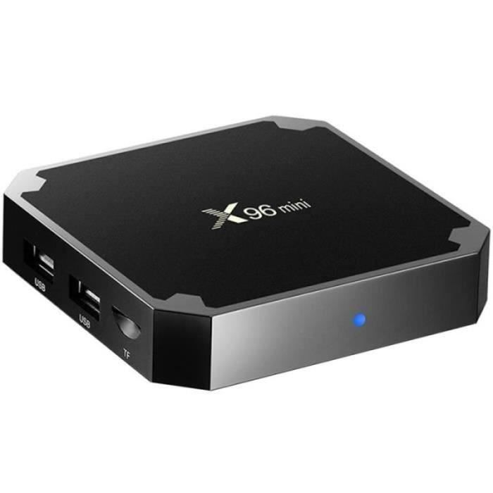 Android TV Box X96 mini 4K * 2K UHD sortie Smart Player avec télécommande support mural 712 ...