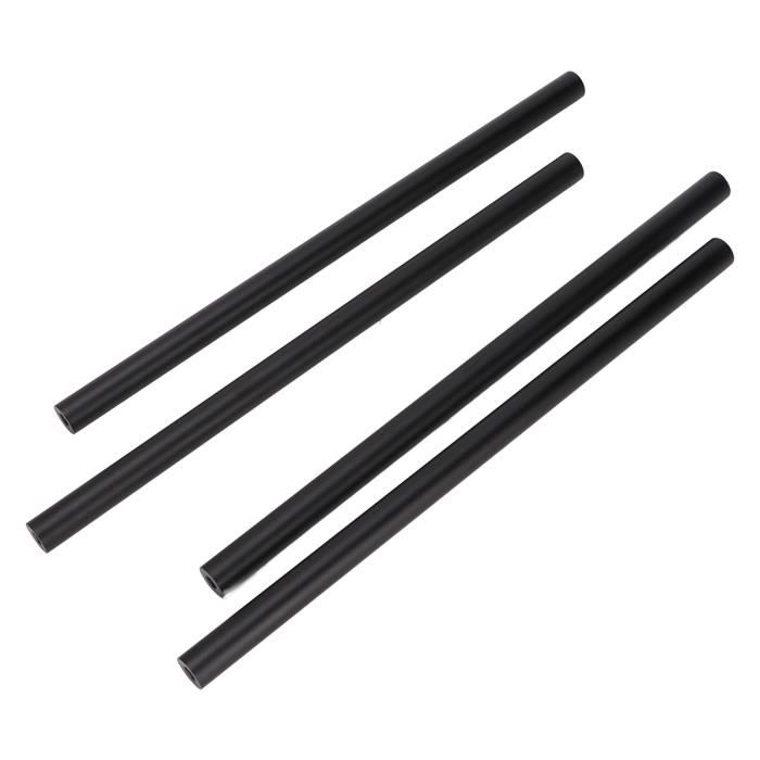 Jeu De Tiges De Support - Générique - 285 Mm - Métal Noir - Compatible ...