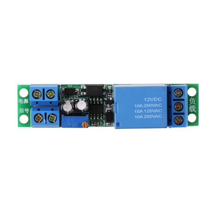 LAN Module de Relais de Retard DC 12V, Carte de Capteurs de Sécurité de ...