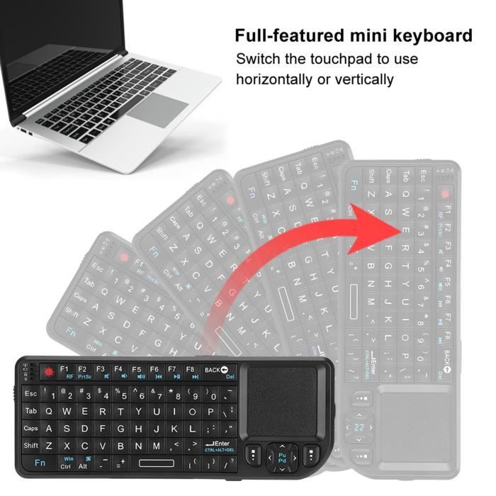 MAD Clavier Wireless Keyboard,UKB-100-RF USB Mini Wireless Keyboar ...