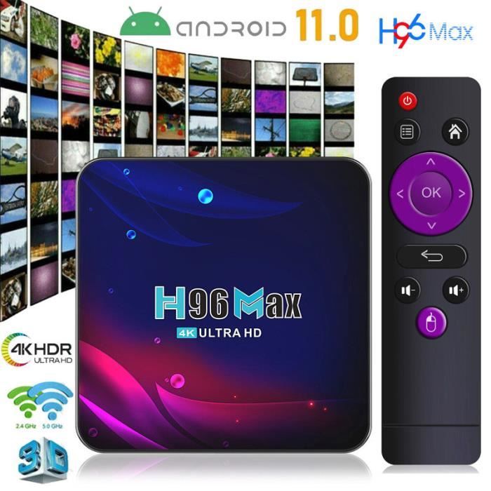 Box TV - LANGTU - H96 MAX V11 - Android 11 - 4Go RAM - 32Go ROM - 4K ...