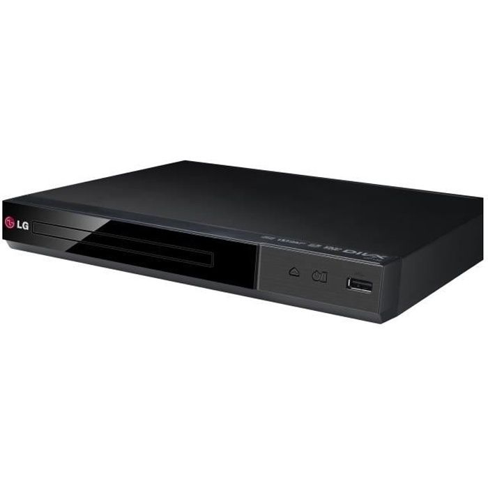 Lecteur DVD de table LG DP132 - Noir - USB, DivX, MPEG-1, MPEG-2, DivX ...
