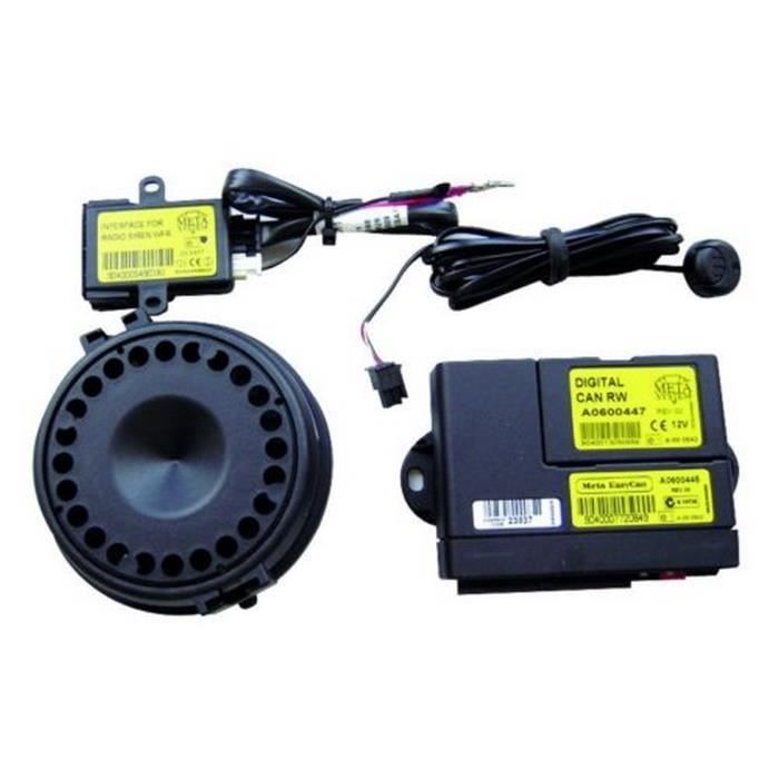 META SYSTEM EASY CAN EVO MSY ABS 15200 - Alarme modulaire sur plip d ...