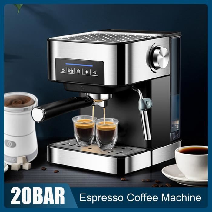 Machine à café semi-automatique - MOMOTOU - 1,6 L - 850W - 20 bars ...