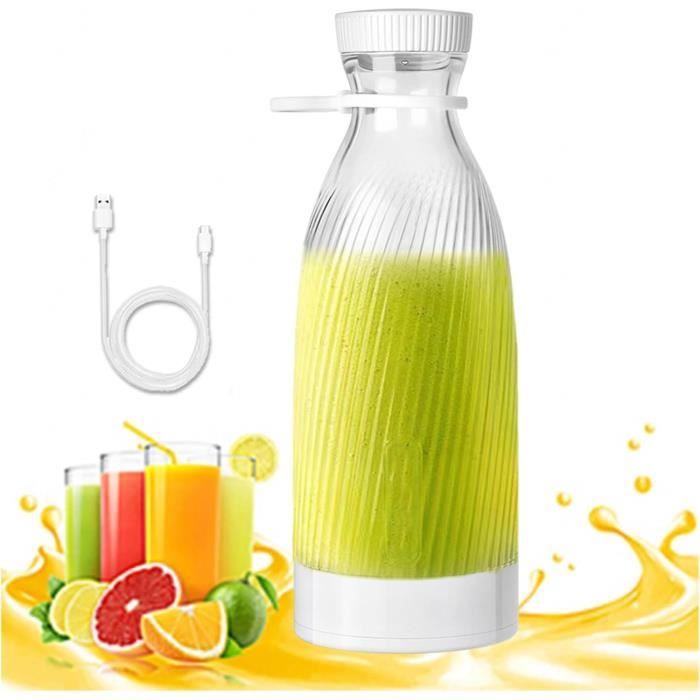 Blender Mixeur Portable 500 Ml Conception À 6 Lames Mixeur Jus De Fruit ...