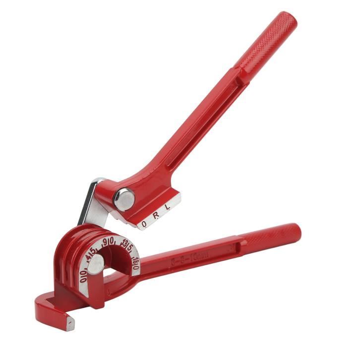 Sonew Outil de cintrage de tubes Cintreuse de tube rouge 3 en 1 180 ...
