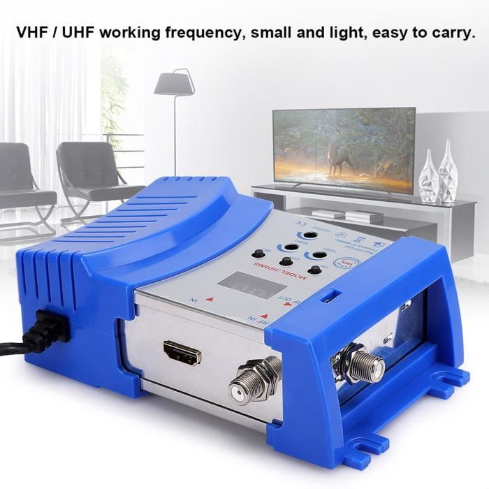 Modulateur Hd Hdm68 Numérique Hdmi Rf Vhf - Uhf Fréquence Accessoires Informatiques Eu Plug 100 ...