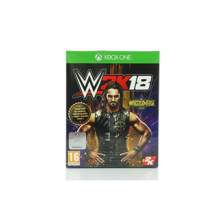 WWE 2K18 - 2K Sports - Edition WrestleMania - Xbox One - Sport - Blu ...