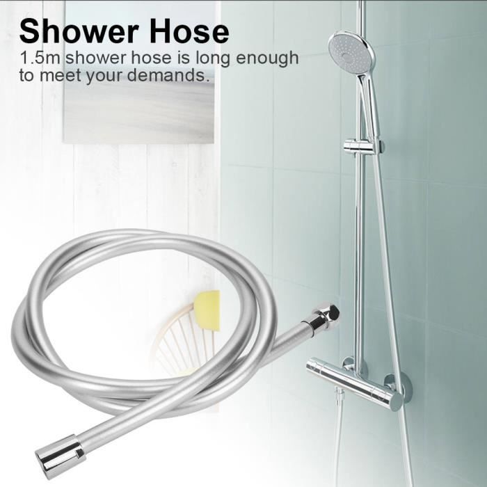 Tube de douche Flexible 59in tuyau PVC tuyau d'eau, tuyau de douche ...