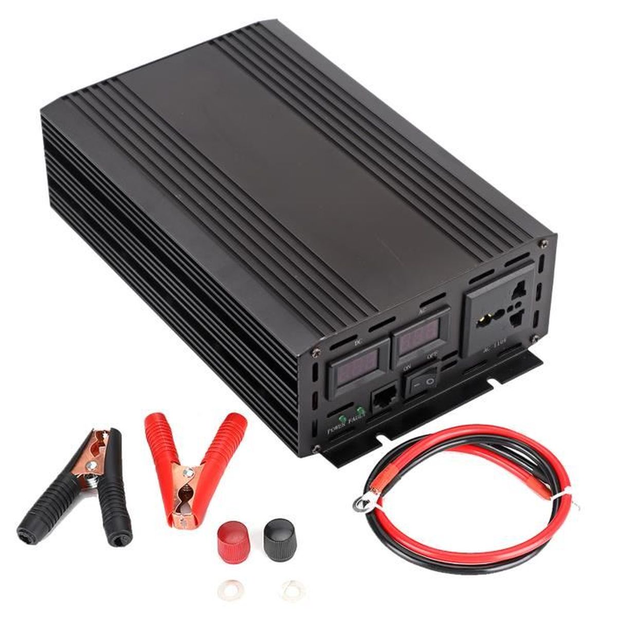 Convertisseur,Convertisseur de tension onduleur sinusoïdal pur, 500W ...