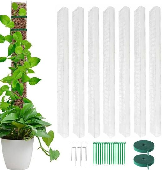 7 Pices Tuteur Monstera 24 Pouces Tuteur Plante Grimpante Tuteur ...