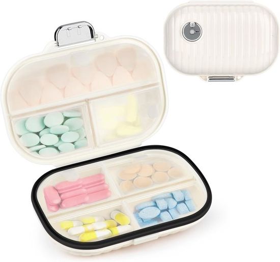 Pilulier Journalier Portable Daily Pill Organizer Pilluliers de Voyage ...