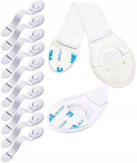 SERRURE DE PORTE, ARMOIRE, TIROIR, SÉCURITÉ, 10 pièces, ruban adhésif ...