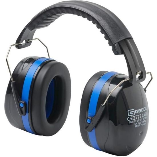 Protection auditive professionnelle - Valeur SNR 32 dB - Extra large ...