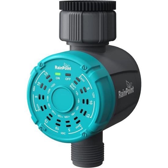 Minuteur d'eau, Minuterie Arrosage Automatique pour Jardin, Programmateur Arrosage Automatique ...