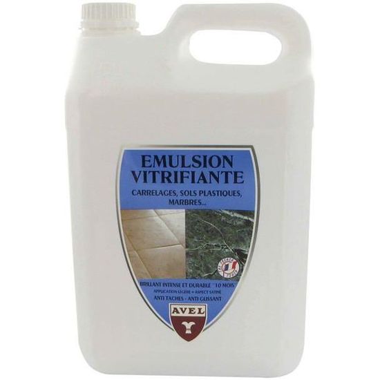 Emulsion vitrifiante carrelages et sols plastiques - 5 L - Cdiscount Au ...