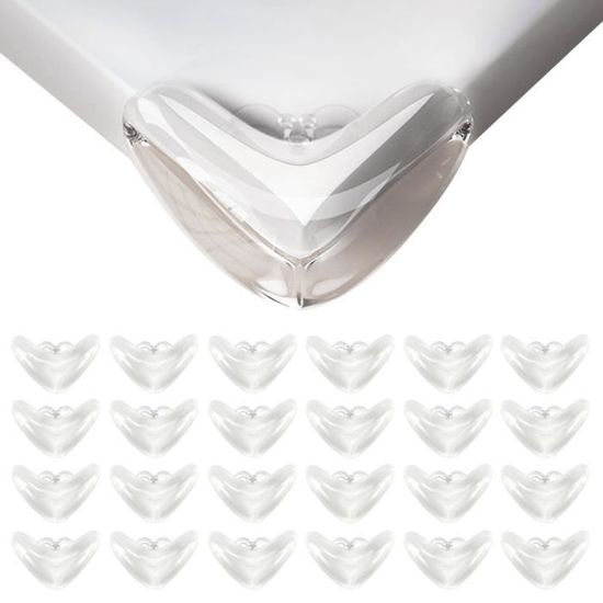 JANZDIYS-[Lot de 24] Protection Coin de Table-Plus Grande Taille et ...