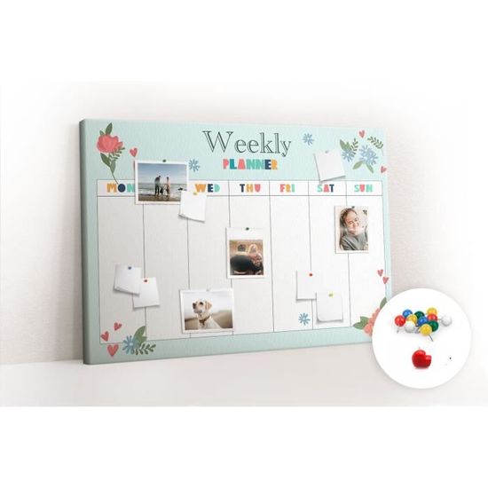 Tableau d'affichage Liege 120x80 cm impression, Tulup décoration pour ...