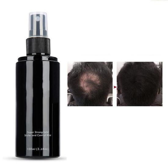 Spray de construction de fibres de kératine, spray de maintien de fibre ...