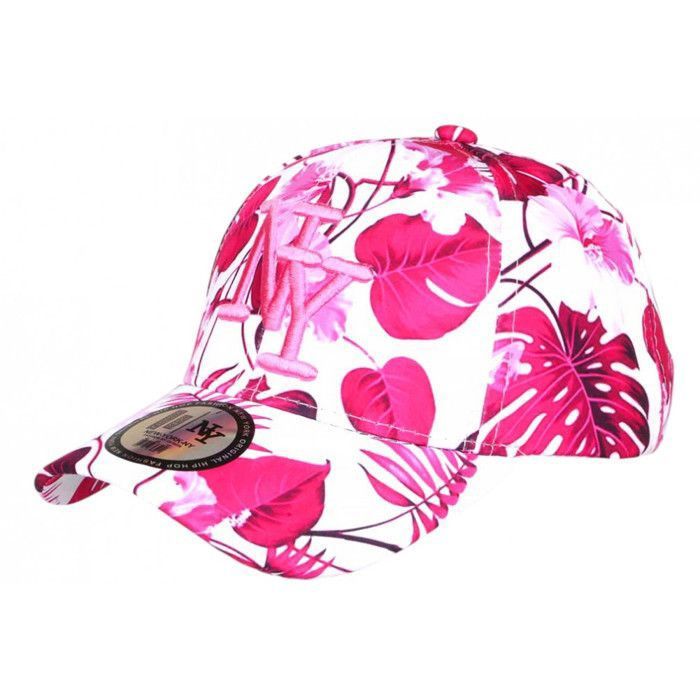 Casquette Enfant-Hip Hop Honour-Casquette Enfant Fleurs Roses et ...