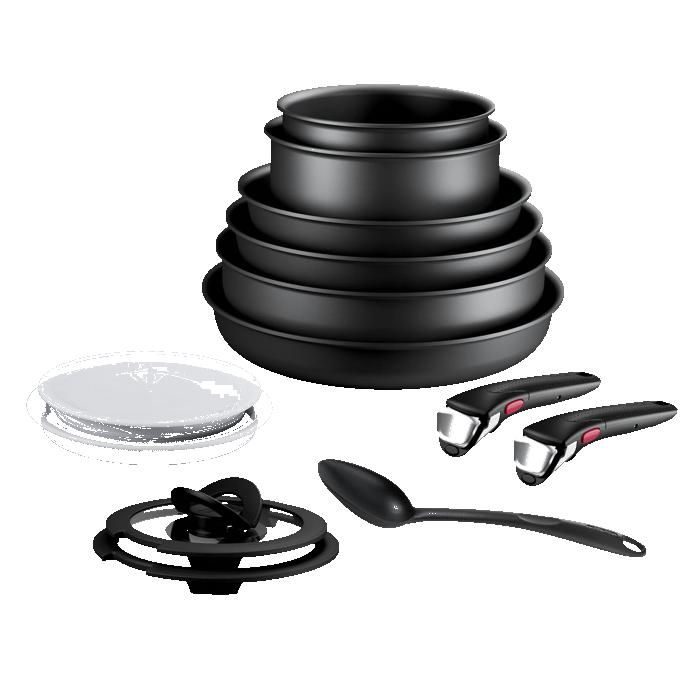 Tefal Ingenio Eco Resist Batterie de cuisine 13 pièces, Empilable ...
