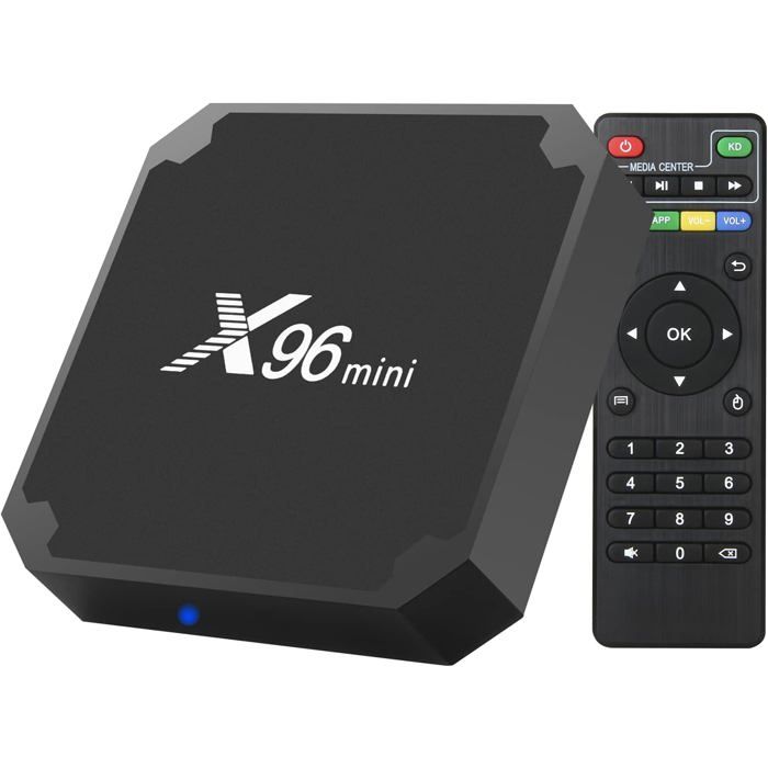 Boîtier Tv Android10.0 Tv Box Android 2Gb/16Gb Smart Mini Tv Box 4K ...