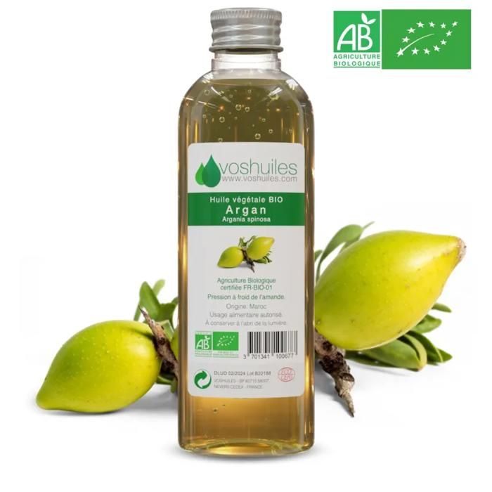 Huile Végétale BIO d'Argan Conditionnement 100ml - Cdiscount Au quotidien