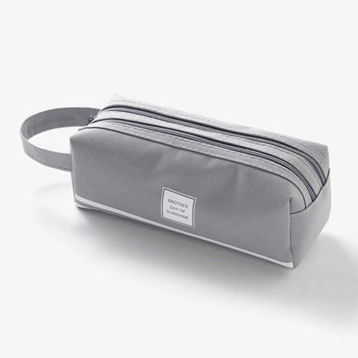 Trousses Scolaire Petite Poche Crayon Case Couleur Unie Filles Garcon ...