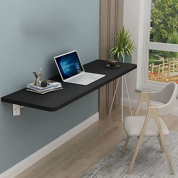 Table Murale Pliante Pour Petit Espace, Bureau Mural Rabattable, Table ...